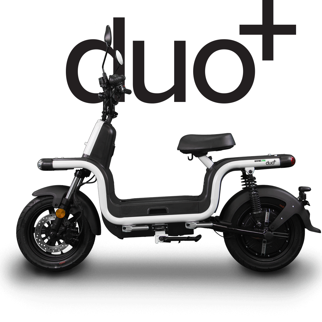 Benzina Zero Duo+ Electric Scooter | Like The Duo, Plus...